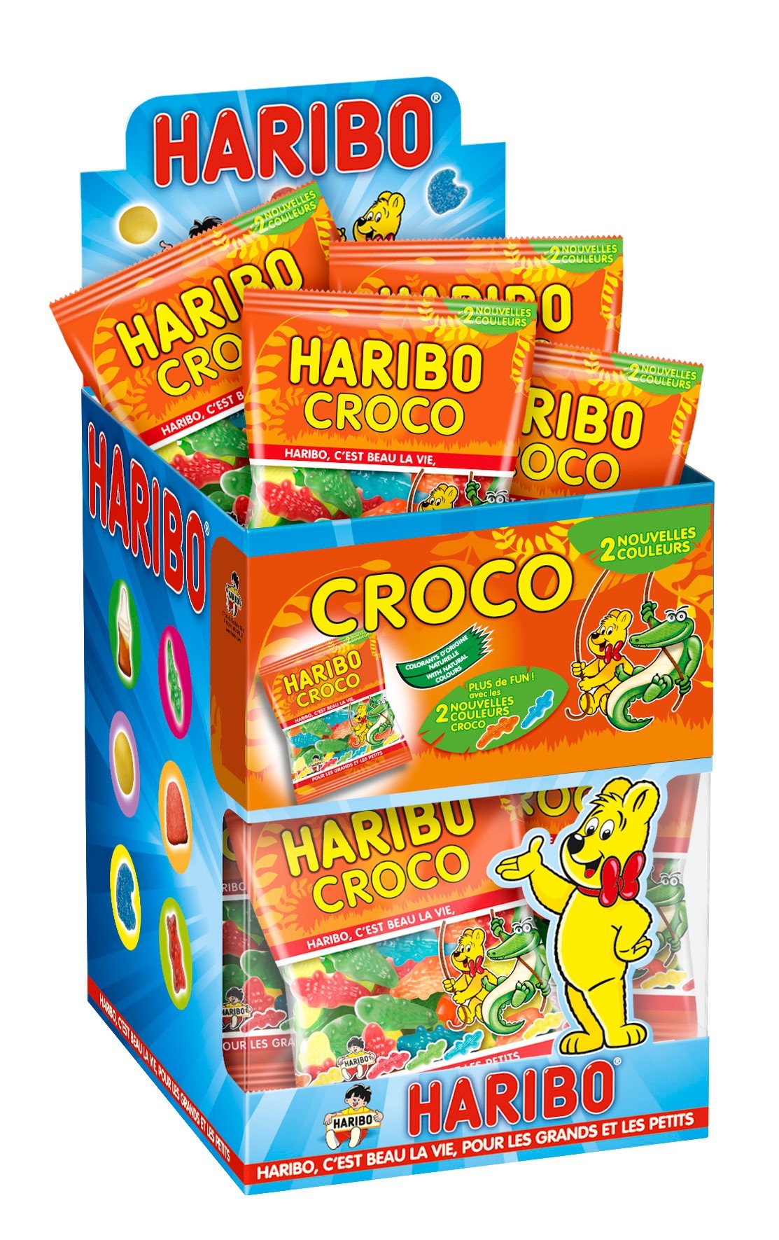 CROCO HARI 40gr, 30 SACHETS HARIBO - HELLOCANDY