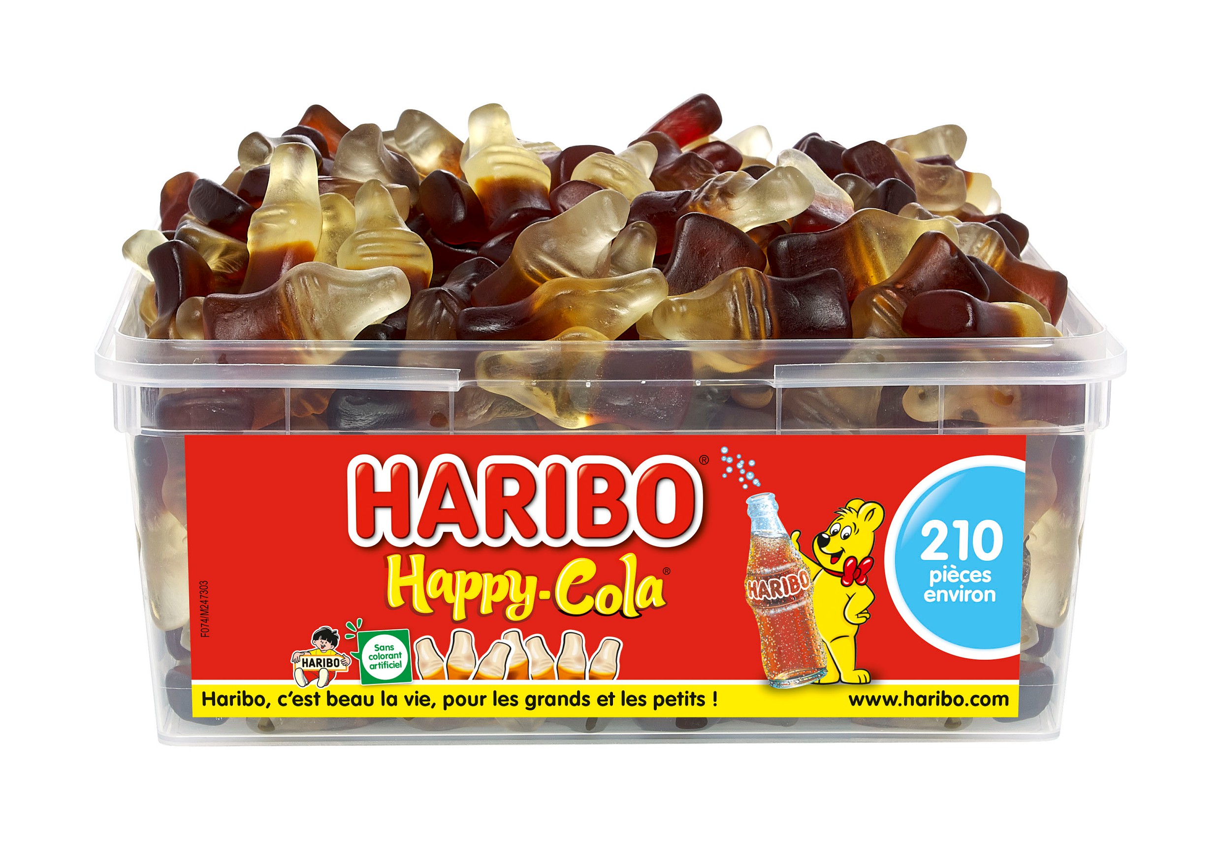 HAPPY COLA BAC,210 P HARIBO - HELLOCANDY