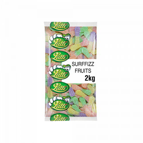 Lutti Surffizz Fruits, sac de 2 kilos - HELLOCANDY