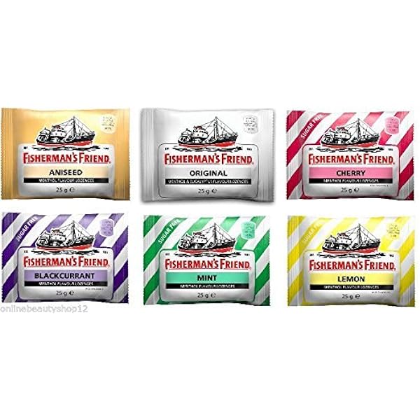 Fishermans friend 12 sachets assortis - HELLOCANDY