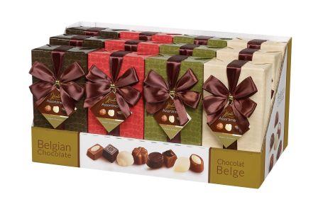 Ballotin d'assortiment de chocolats Gold Line 250gr Hamlet - HELLOCANDY